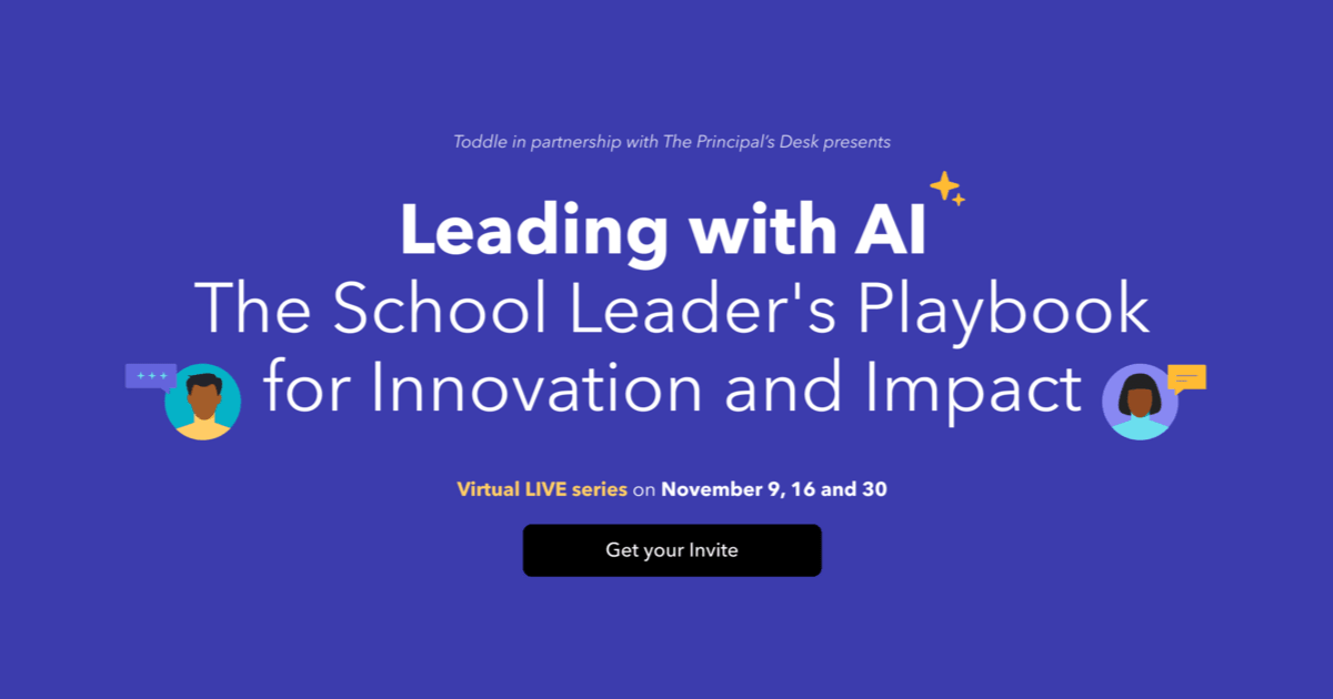 Leading with AI: Transform Your School Leadership | Toddle